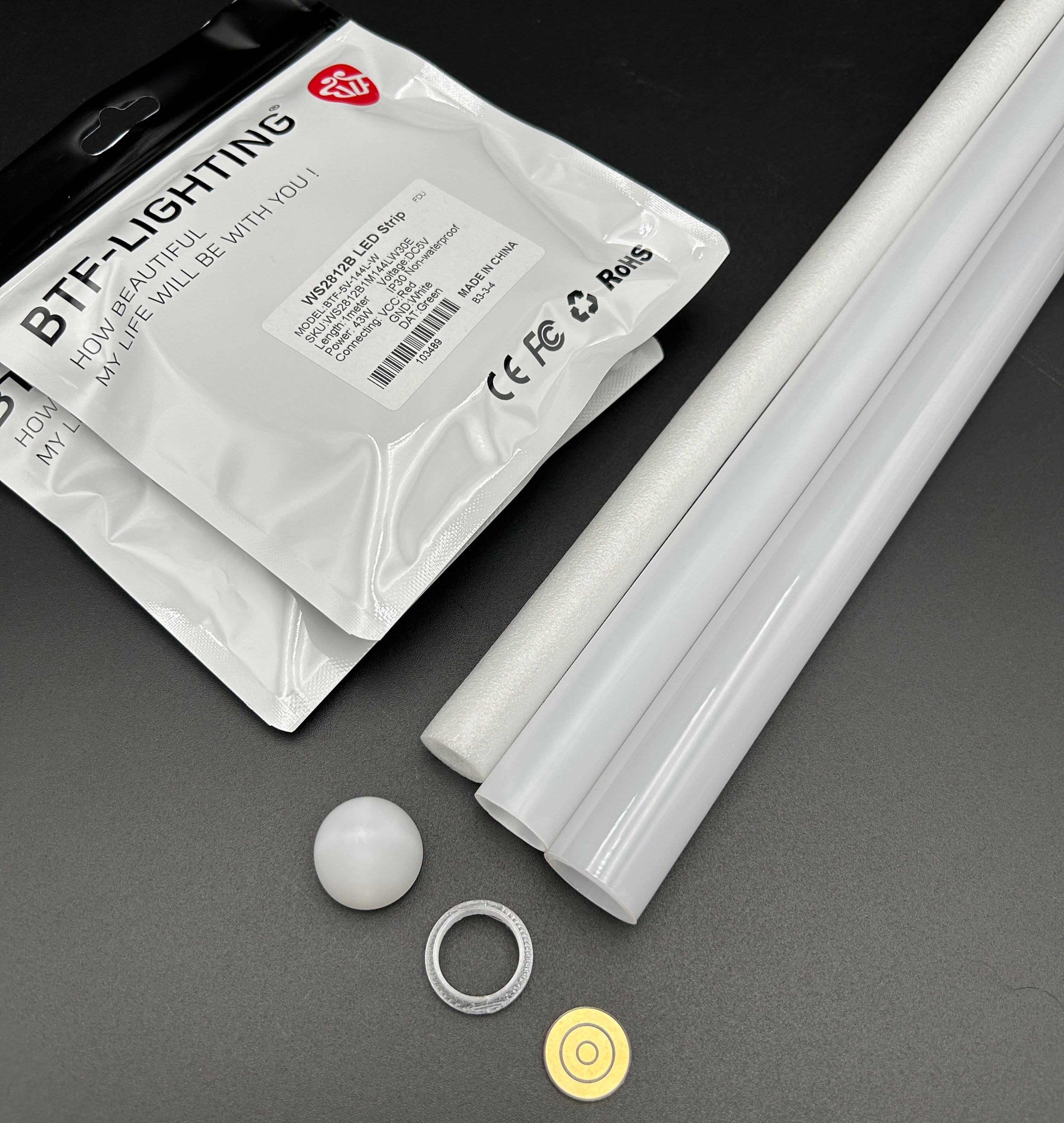 7/8” Thin Walled Neopixel Blade DIY Kit – Saberbay