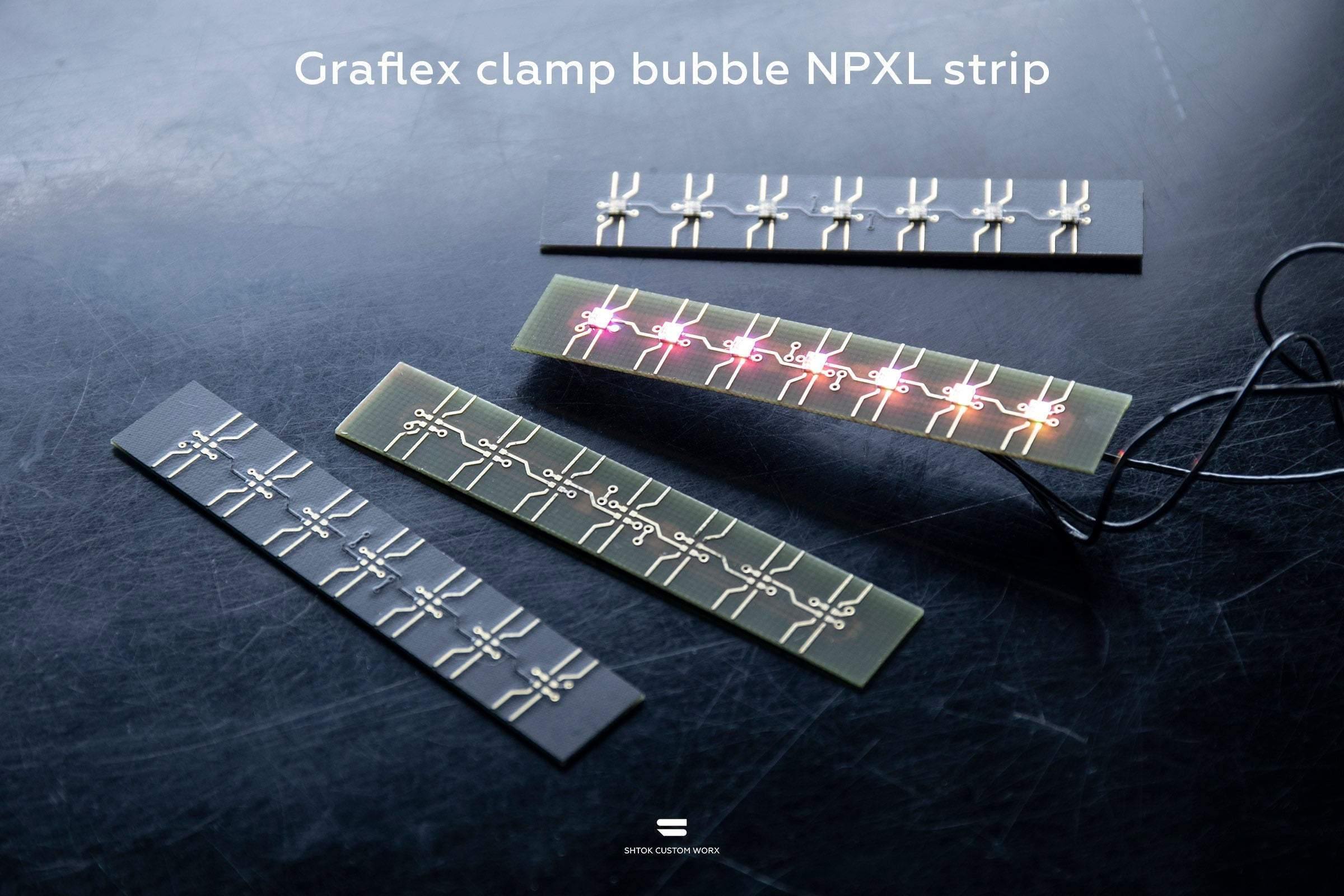 ShtokCustomWorx Graflex Clamp Pixel PCB – Saberbay